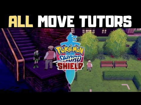 All Move Tutors in Pokemon Sword and Shield!