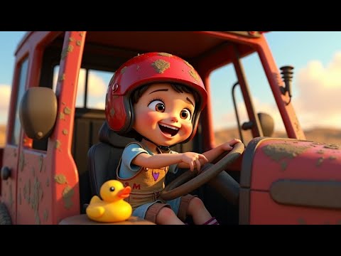 Monster Truck in Muddy Boots | Exciting Kids Song | Muddy Adventure Rhyme