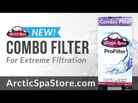 Check out the Combo Filter, new filter option for the Progressive Filters on the Arctic Spa