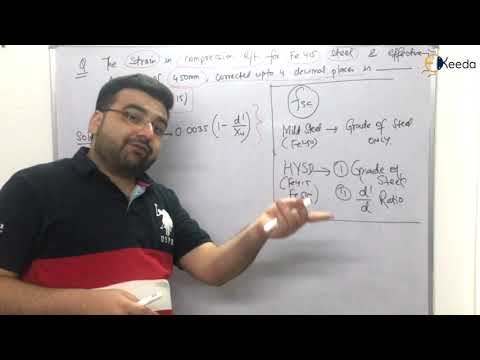 Numerical Number 1 of Doubly R F beam design - Concrete Structures - GATE Video Lecture ...