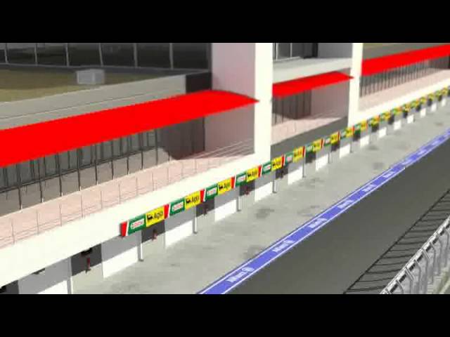 Pit stop building 3D Model - FlatPyramid