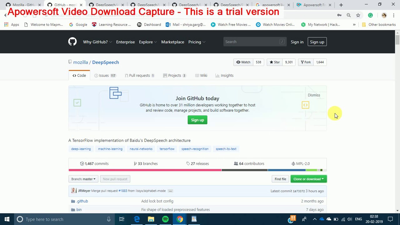 Deep Speech | Github Repository