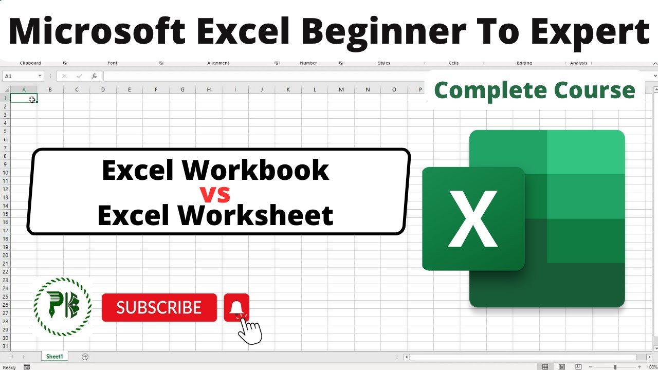 Excel Workbook vs. Excel Worksheet: What's the Difference? #exceltips #excel #exceltricks