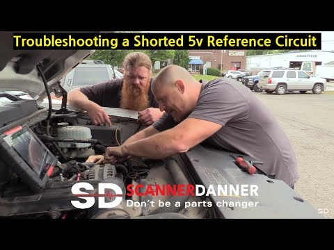 Troubleshooting a Shorted 5v Reference Circuit (Chevy Silverado)