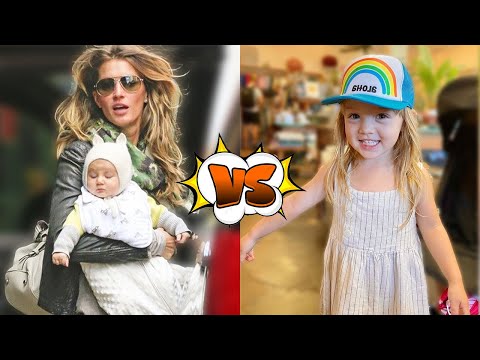 Vivian Brady (Gisele Bündchen's Daughter) Vs Lyla Wilson (Owen Wilson's Daughter) Transformation
