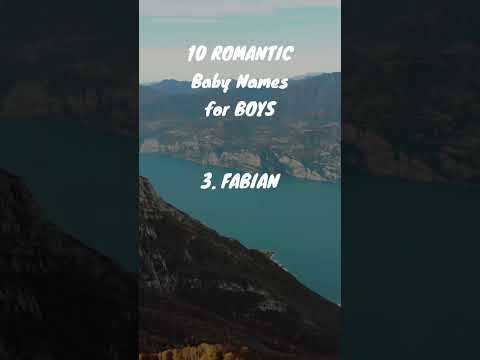 Romantic boys Names (nearly all Italian!) #babynameideas