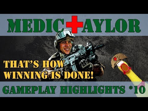 That's how winning is done! (MedicTaylor and U.S. Army eSports team PUBG Gameplay Highlights #10)