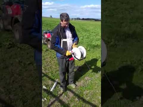 Electric Fence Reel Attachment