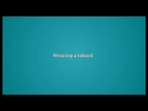 Tabarded Meaning