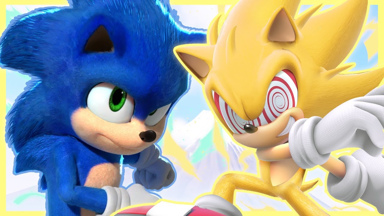 FLEETWAY SONIC MEETS MOVIE SONIC IN VRCHAT?!