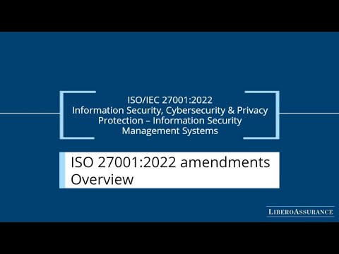 ISO/IEC 27001:2022 | Overview of changes