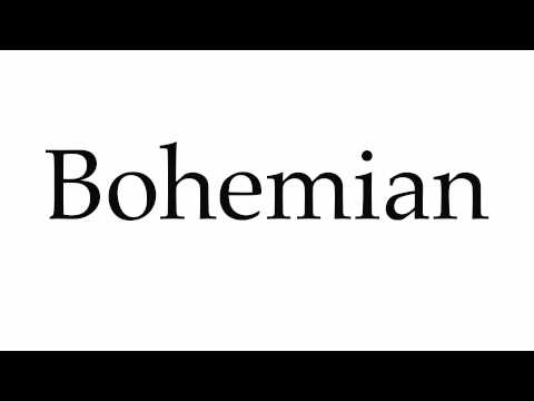 How to Pronounce Bohemian