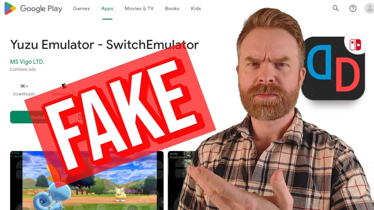 Nintendo Switch Emulator Yuzu on the Google Play Store