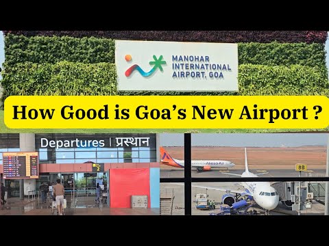Goa's New International Airport Review | Is it Worth ? Mopa Airport Tour