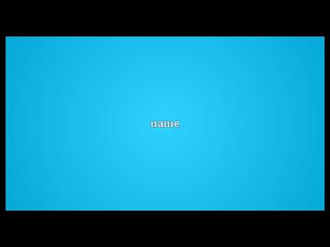 onym Meaning