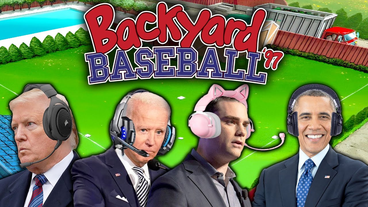 US Presidents Play Backyard Baseball '97