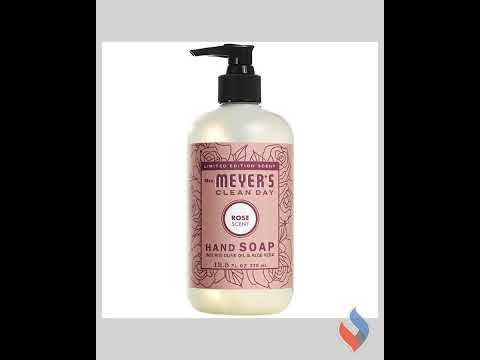 Mrs. Meyer's New Spring Scent Variety - Liquid Hand Soap Pack of 3
