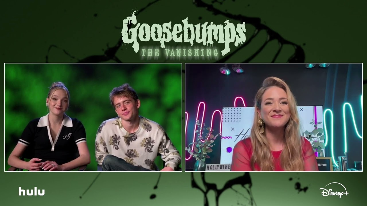 Goosebumps Interviews with Jayden Bartels  Sam McCarthy | Hollywire