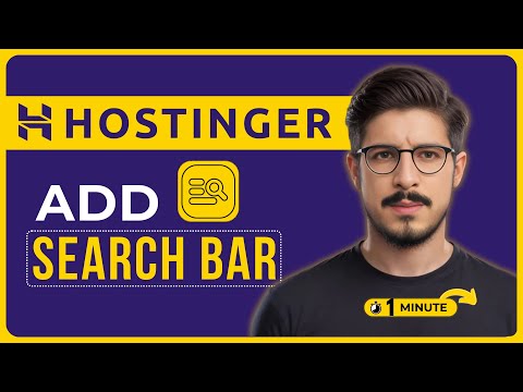 Cara Menambahkan Bilah Pencarian di Hostinger Website Builder 2025 | Tutorial Menambahkan Bilah P...