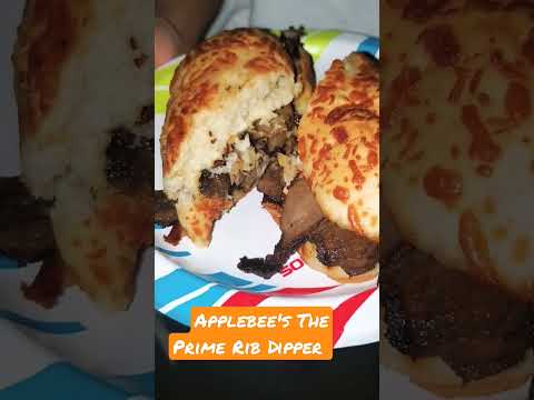 Applebee's To Go:The Prime Rib Dipper #shortsvideo #food #eats #shorts #applebees #primerib #dipper