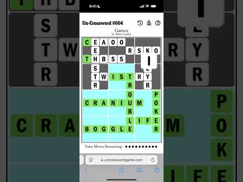 Un-Crossword Daily #664 #wordpuzzle #wordgames #uncrossword #crossword