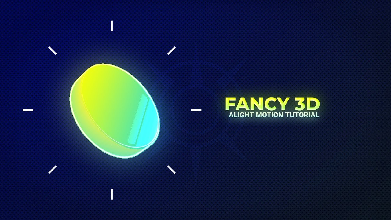 Fancy Smooth 3D Editing in Alight Motion | voryxus