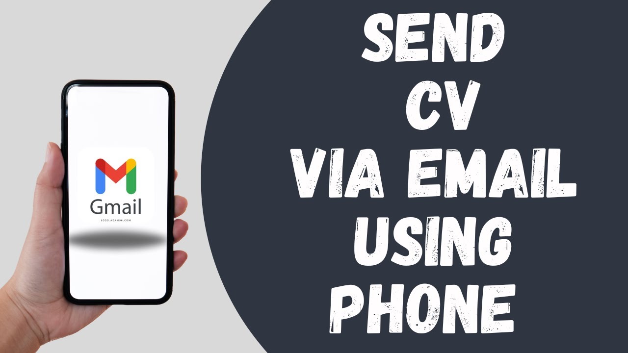 How To Send A CV Via Email Using A Phone (Simple Guide)