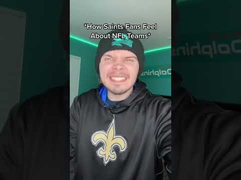 How Saints Fans Feel About NFL Teams #nfl #nflfootball #trending #saints #football #footballshorts