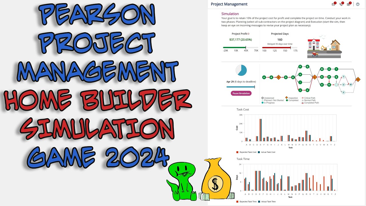 Pearson Project Management Simulation Home Builder #Pearson #ProjectManagement #Applebaum #2024