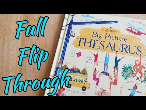 Usborne Big Picture Thesaurus (Flip Through)