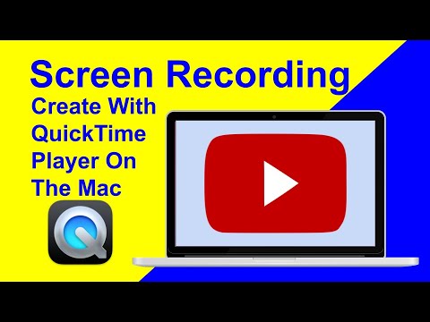 Create A Screen Recording With QuickTime Player On The Mac