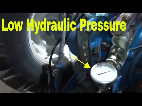 Ford 5610 low hydraulic pressure at scv remotes
