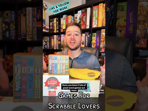 Like Scrabble? Try These Games! #boardgame #tabletopgames #gamenight #words #familygames #bgg