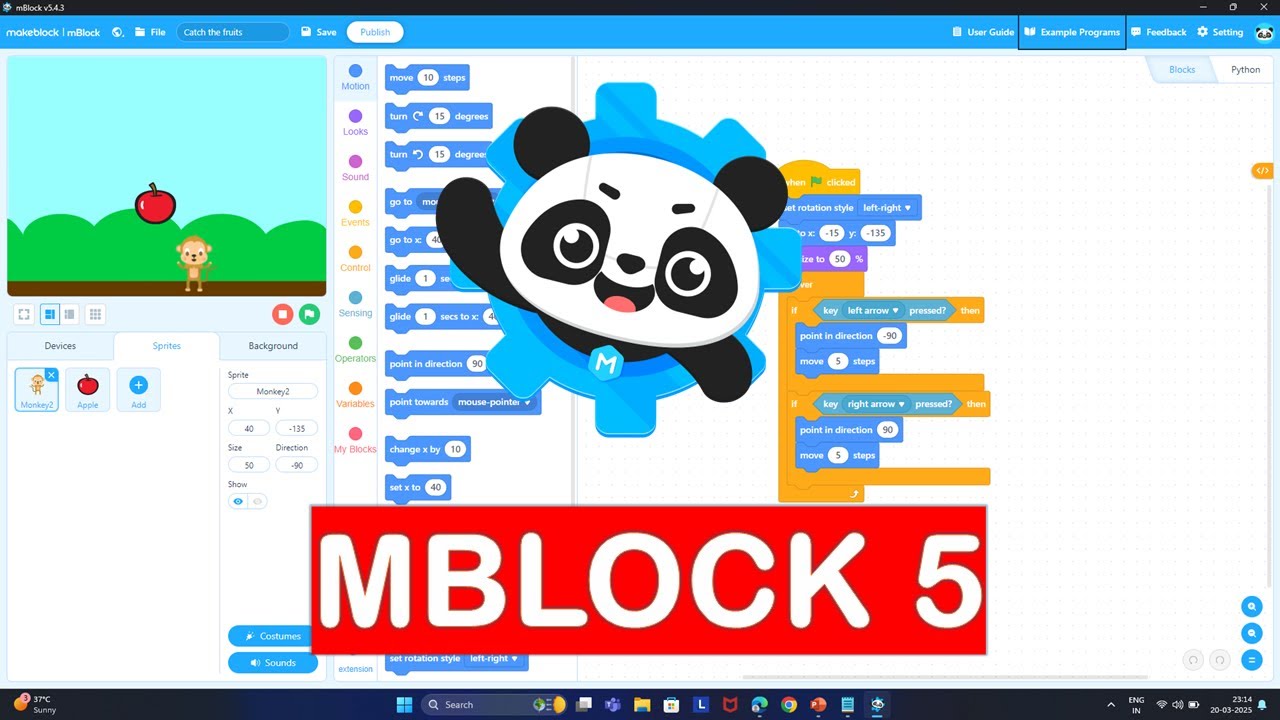 mBlock IDE introduction | STEM Education