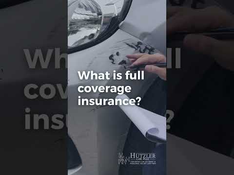 What is Full Coverage Insurance? #shorts