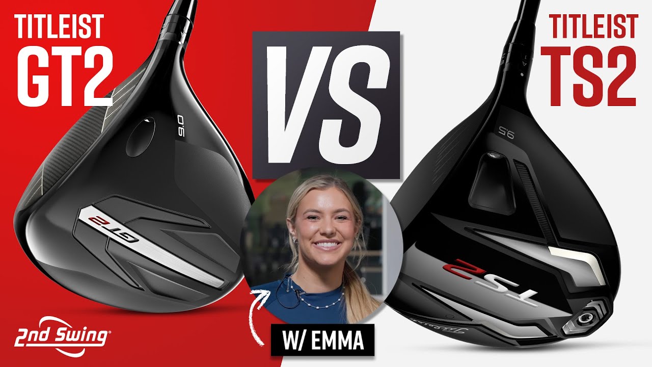 16 MORE YARDS?? Titleist GT2 vs. Titleist TS2 w/ Emma Carpenter