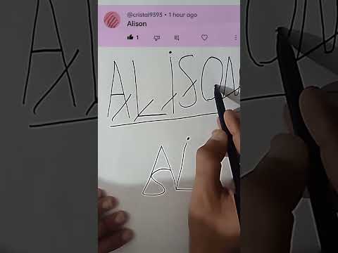 Name of brand logo Alison ✅. #logo #illustrator #ai #brand #alison