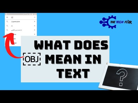 What Does OBJ Mean In Text? Definition with Reasons Explained!