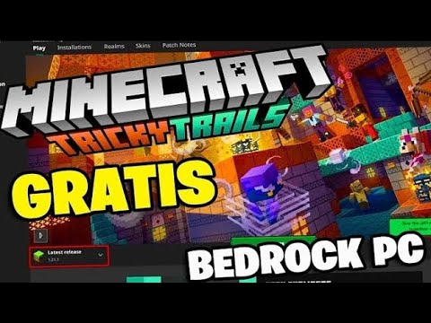 CÓMO INSTALAR MINECRAFT BEDROCK EN WINDOWS 10/11 DE MANERA GRATIS!!