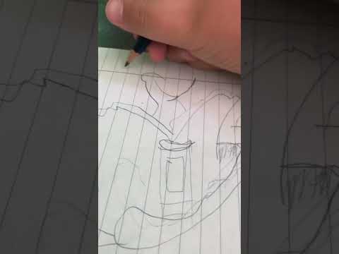 I am drawing a bookworm