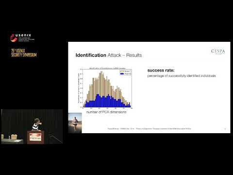 USENIX Security '16 - Privacy in Epigenetics: Temporal Linkability of MicroRNA Expression Profiles