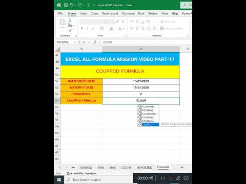 Part 17 Couppcd in excel #excel #exceltips #exceltricks #learnmore #excelformula#shortsfeed #sjhorts