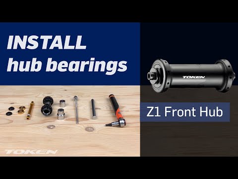 TOKEN Z1 Front hub_ How to install hub bearings