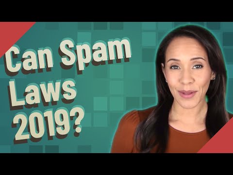 Can Spam Laws 2019?