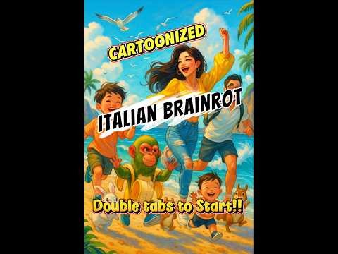 Italian Brainrot Cartoonize #italianbrainrot #cartoon #chimpanzinibananini #tralalerotralala
