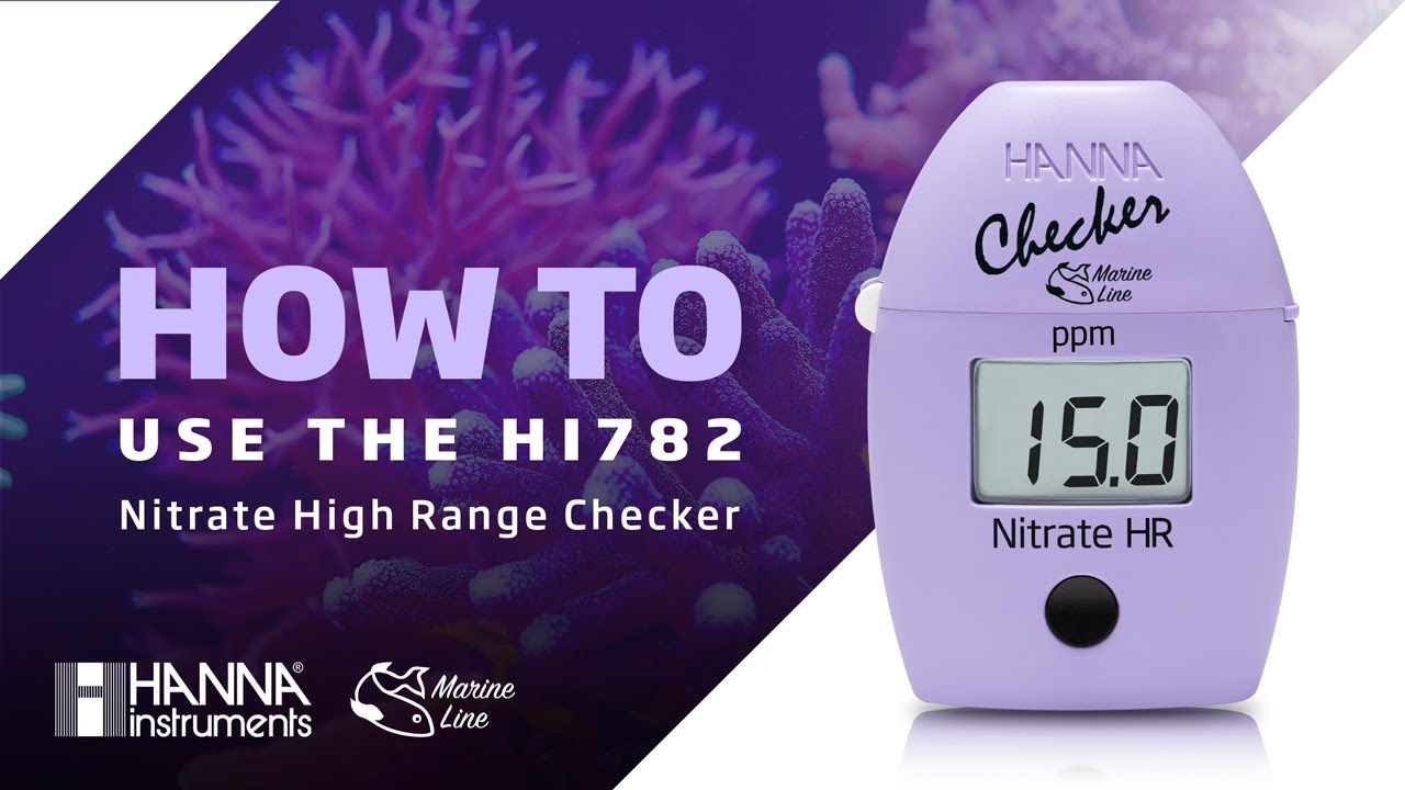How to Use the HI782 Marine Nitrate High Range Checker