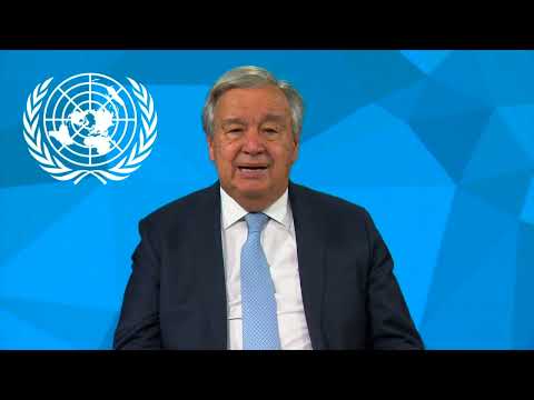 UN Secretary General Addresses the FfD4 1st PrepCom Session