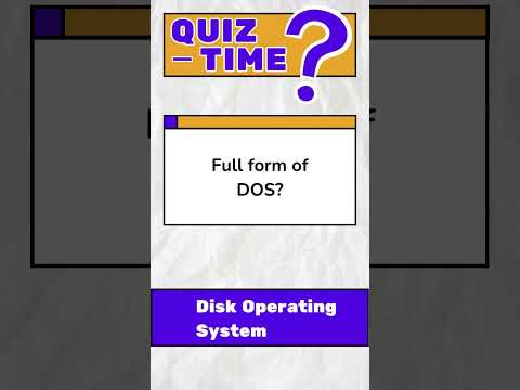 DOS#generalknowledgequestions#fullform#english#fullformworld#gkquestions#vocabulary#allfullform#quiz