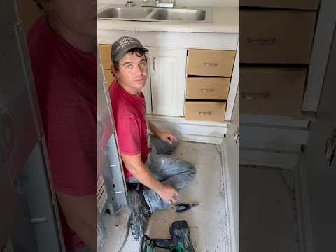 How to fix cabinets 