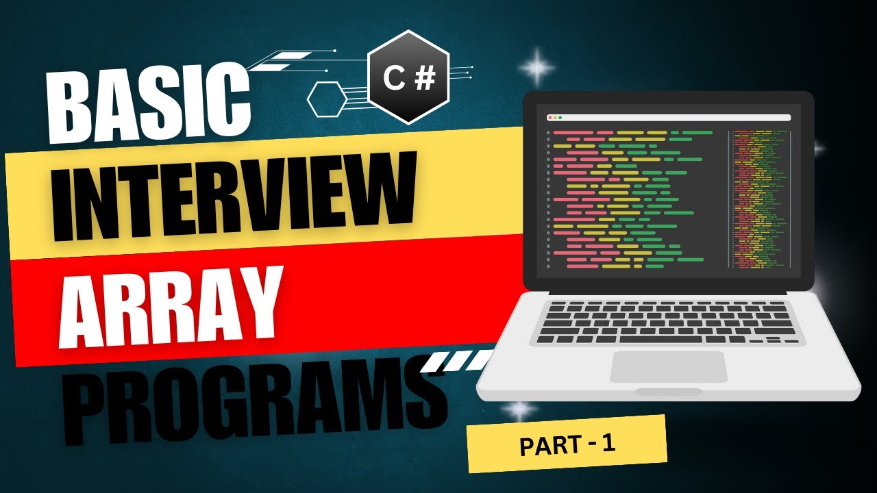 Most Important Interview Array basic programs in C# part - 1 | AGTAMILTECH